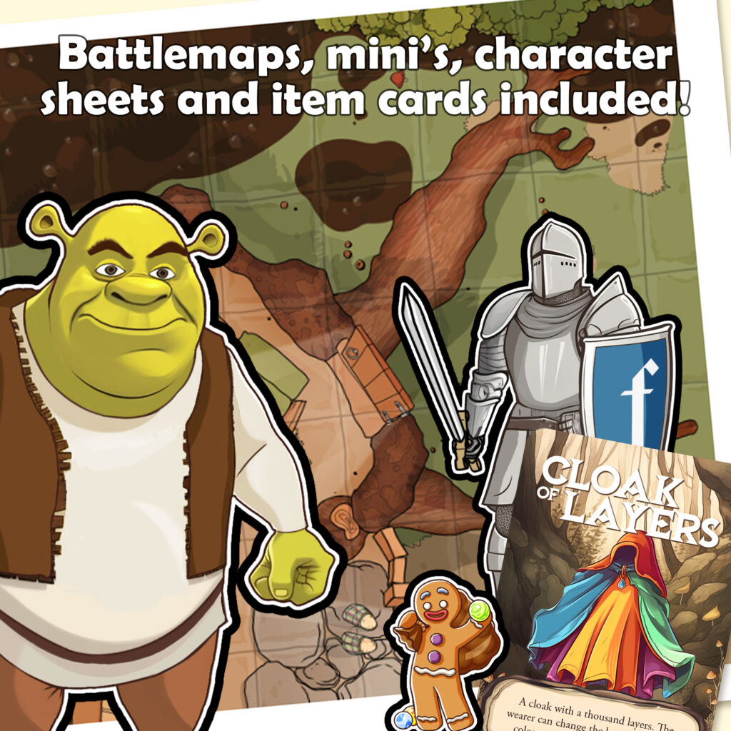 Shrek D&D One Shot - My First Dungeon